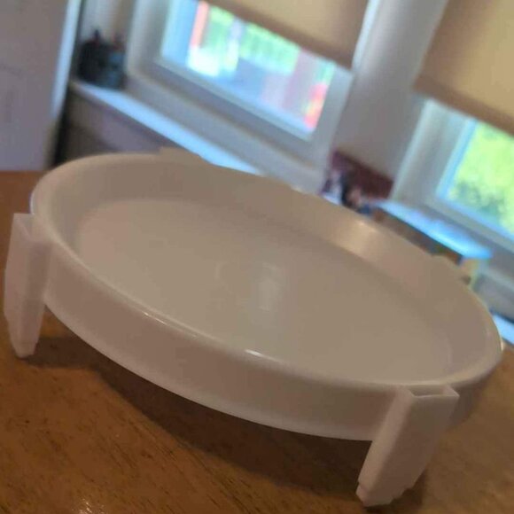 Kitchen | Vintage Tupperware Dividearack Pie Stacker 5111 White 1 Pie ...
